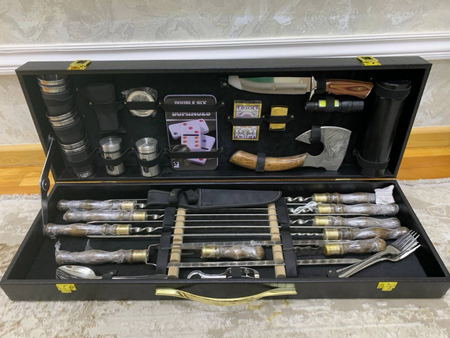 Подарочный мужской набор “Premium Expedition Barbecue Set”