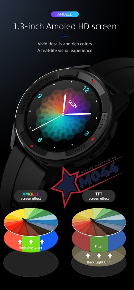Mi Bro Watch X1 AMOLED Display Smart Watch