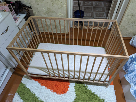 Детская кроватка IKEA Sniglar