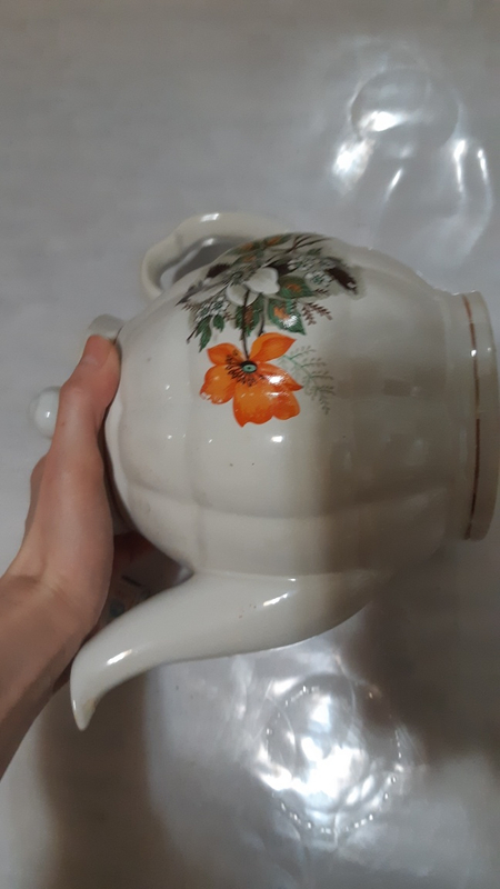 Чайник большой фарфор