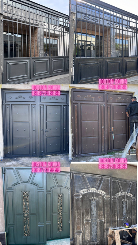 Darvoza naves reshotka panjara yasash  boyash kraska qilish hizmat bor