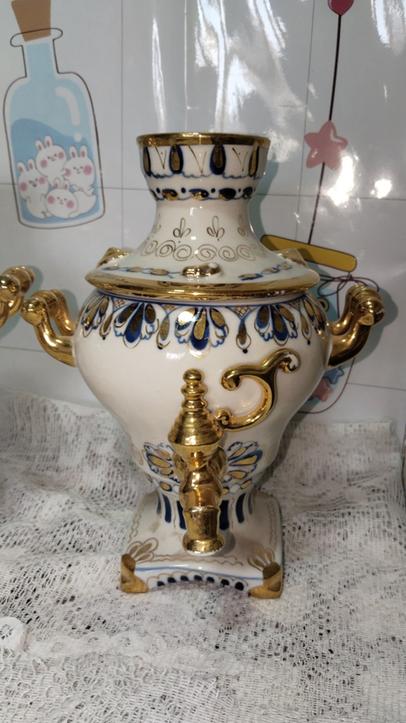 Самоварчики Гжель без чайничков