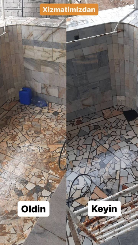 Tozalash xizmati Kafel yuvish