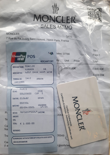Kurtka Moncler original