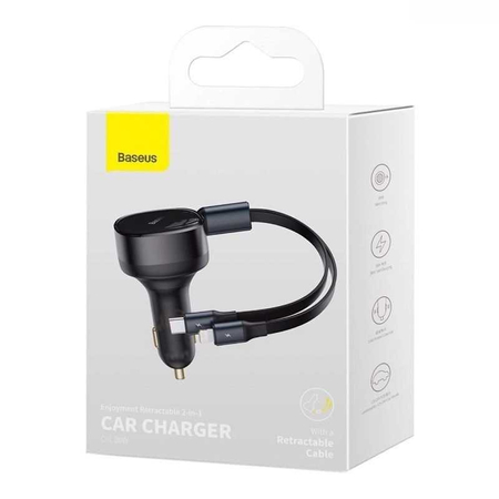 Baseus Автомобильное зарядное устройство 2в1 33W 2x USB-C