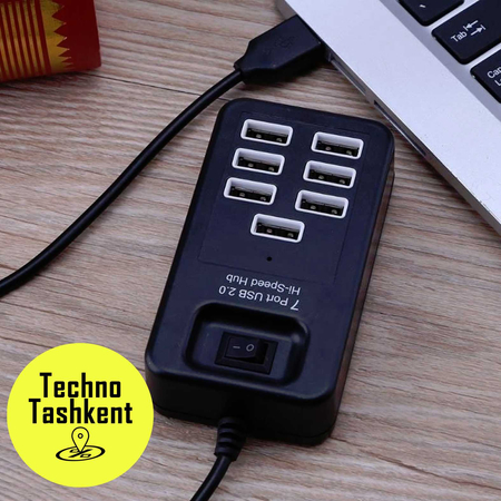 Usb Hub 7-port 480mbps/1tb (Dostavka Bor)