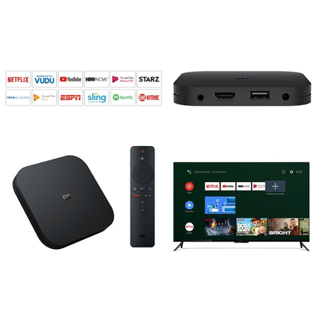 +ДОСТАВКА! ТВ бокс приставка - XiaoMi smart TV BOX S 4K Ultra Global