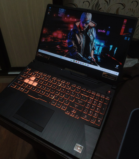 Asus TUF GAMING. Ryzen-7/RTX™ 3050Ti/144Hz/DDR6/SSD512. Или на iPhone