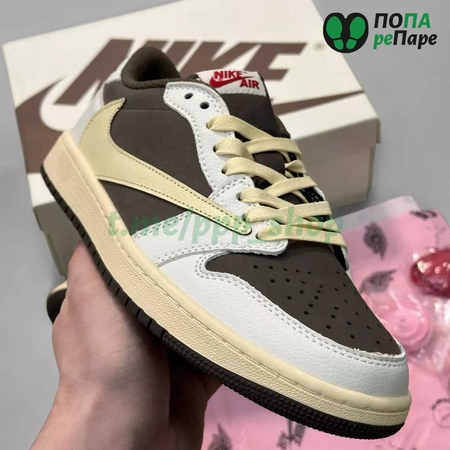 Nike Air Jordan 1 Low OG Travis Scott x Reverse Mocha
