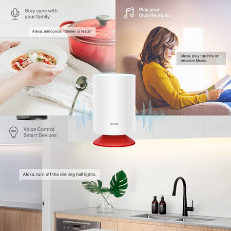 Роутер(Router) TP-Link Deco Voice X20 (2-pack)/AX1800 Mesh WiFi System