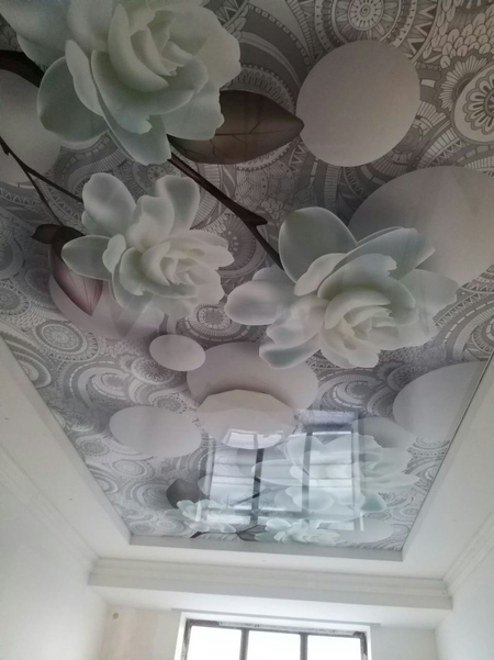 Натяжные потолки и 3D фотообои в Самарканде.
