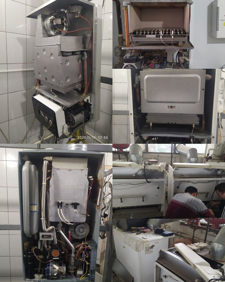 Ремонт газовых котлов, колонок