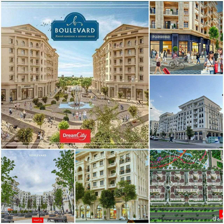 NEW В Центре На Скидке ЖК Tashkent City Boulevard Коробка 1-2/5/7 47м2
