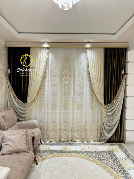 Шторы Gulchexra Pardalar saloni
