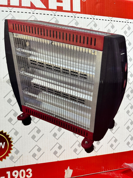 Кварцевый Обогреватель NIKAI 2400W, Гарантия + Бесплатная доставка