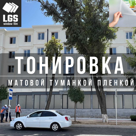 Тонированные пленки для зданий