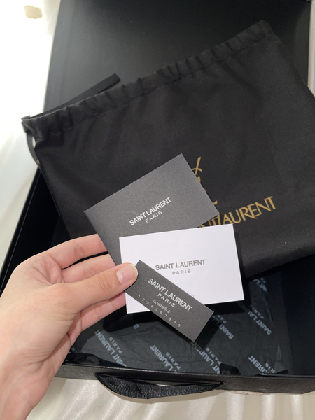 Сумка Saint Laurent натуральная кожа