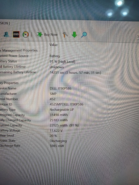Dell i5-7300u 8/256gb SSD