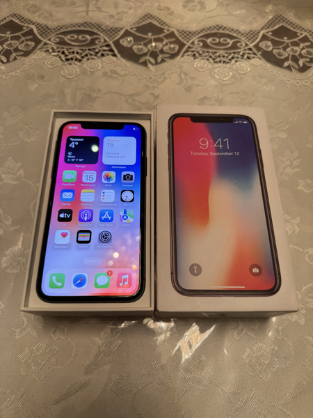 iPhone X 256 идеал