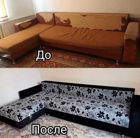 Реставрация мебели, реставрация мягкой мебели.