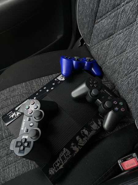 Playstation 3 slim Edition ideal &  Smart Tv blan