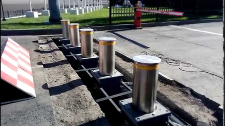 Боллард. Шлагбаум. Турникет