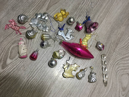 Ёлочные игрушки советского союза