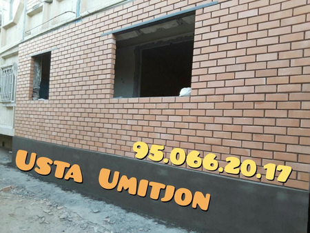 Balkonga g'isht teramiz