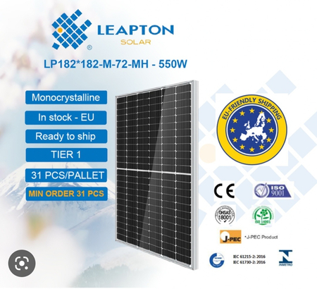 Продам Солнечные панели LEAPTON