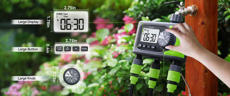 Avto sug`orish taymeri | RainPoint ITV-405 4 zonali