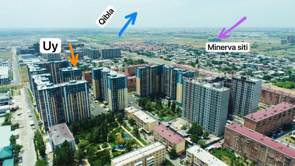 Yangihayot tuman Xushnud mahallasida 3 xonali yangi kvartira sotiladi.