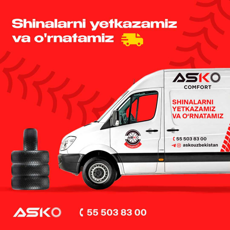 Balon/Shina , diska, akumlyator antiradar dastavka va ustanovka tekin