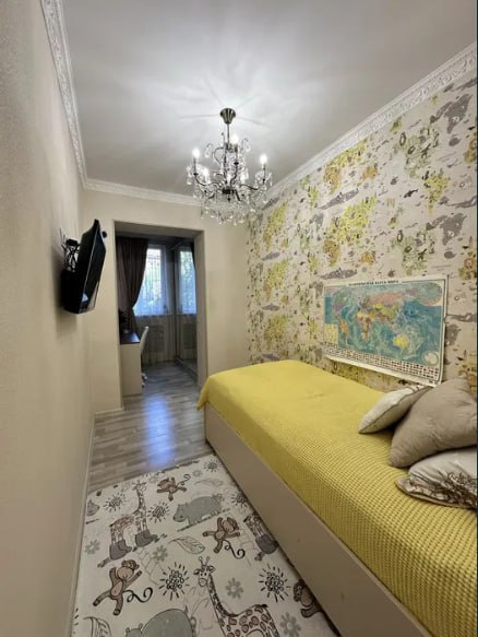 Ойбек 2в3/3/4 Балкон 2*6м² Общ пл  60м²