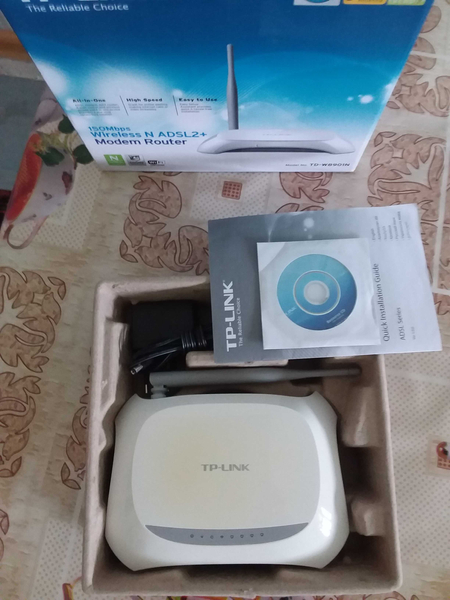 Wi-Fi Вай-Фай роутер TP-LINK TD-W8901N ADSL2+