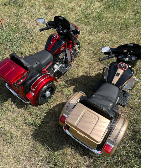 Детский электромотоцикл трицикл Harley-Davidson |Количество ограничено