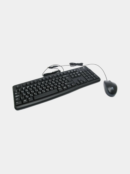 Клавиатура и мышь Logitech MK120, проводная