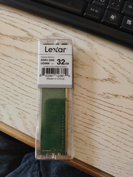 Lexar Ddr4 3200MHz 32gb ozu