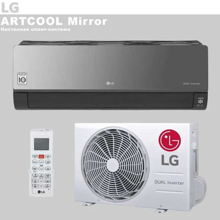 Кондиционер LG 09 Artcool Dual Inverter (Wi-Fi/AC09BK) Ионизатор плюс