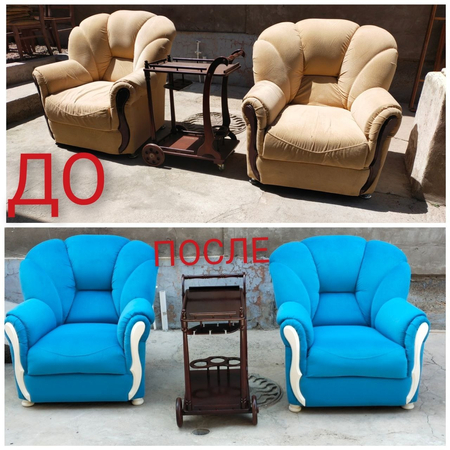 Реставрация мягкой мебель