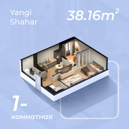 JK Yangi Shahar loihasidan yangi 9 qavatli xonadonlar
