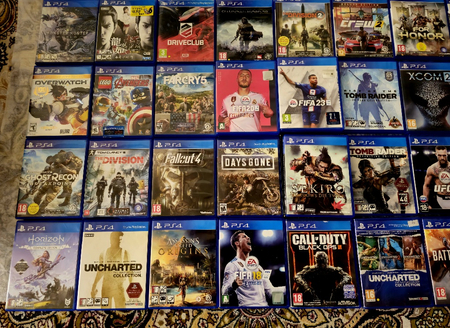 Playstation 4,  игры на дисках. В идеальном состоянии.