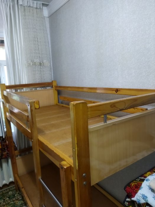 2х ярусная кровать, (2 каватли кроват)
