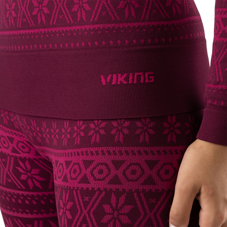 Viking (Польша) технологичное женское термобелье с нордическим рисунко