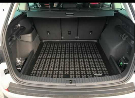 Резиновый коврик для багажника для 5-местной Skoda Kodiaq