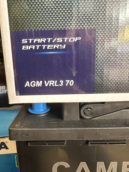 Аккумулятор оригинал Camel AGM VRL3 70L Start stop