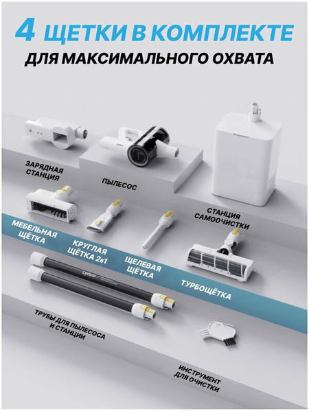 Пылесос Lydsto Handheld Vacuum Cleaner H4 White