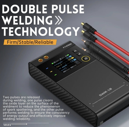 FNIRSI SWM-10 портативный аккумулятор для точечный сварки DIY мини