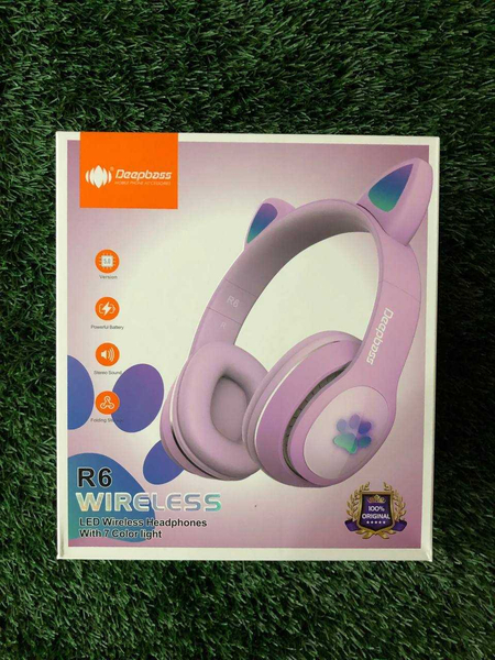 Беспроводные наушники Deepbass R6 с ушками