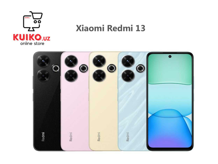 НОВЫЙ! Xiaomi Redmi 13 6/128 GB + Бесплатная Доставка