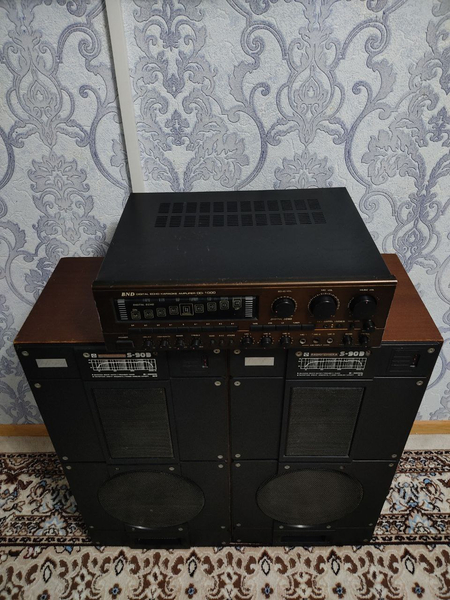Акустические системы S90B + японский усилитель BND DD-1000